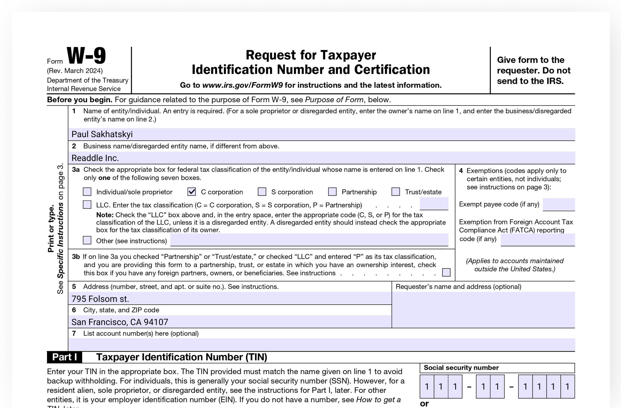 Printable W9 Tax Form 2025 Free Printable Worksheets For Fun Learning